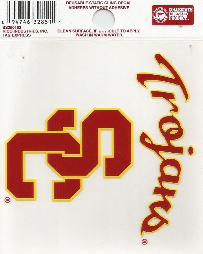 USC Trojans 3x4 Decal | USC Car Accessories, Novelties, and Collectibles