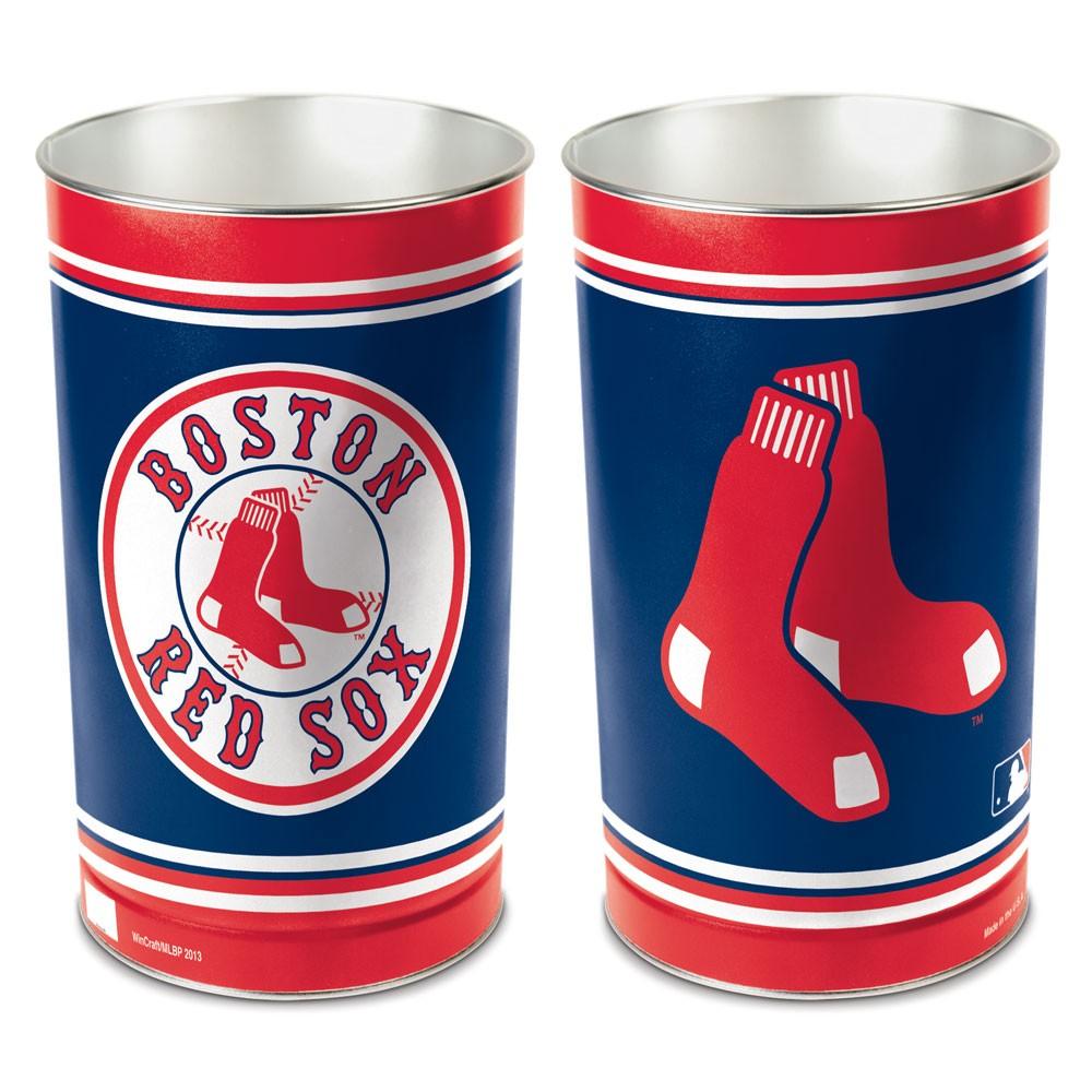 Boston Red Sox Trash Can | Baseball Trash Cans, Novelties, & Home Decor