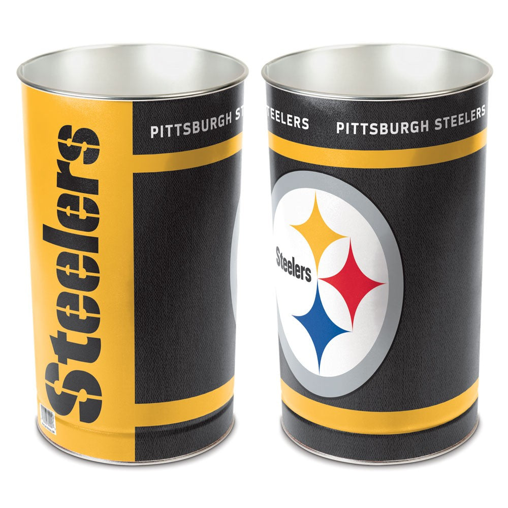 Pittsburgh Steelers Trash Can | Football Trash Cans, Novelties, & Home ...