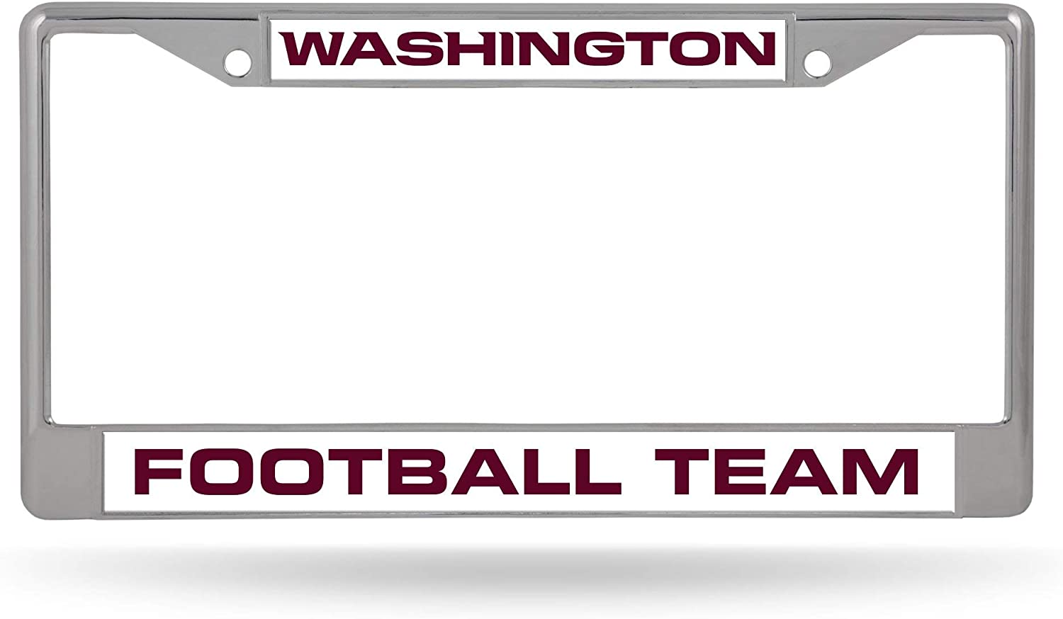 Washington Football Team Throwback Chrome License Plate Frame | NFL ...