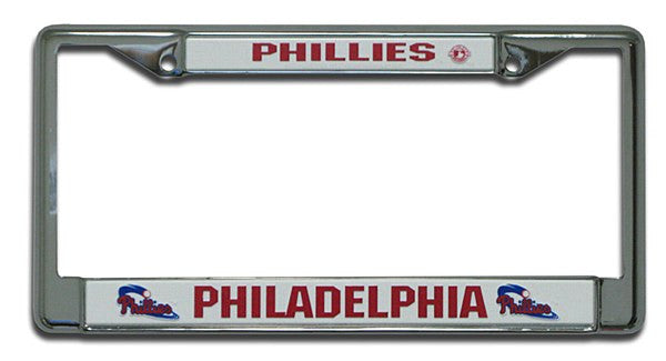 Philadelphia Phillies MLB License Plate Frame | MLB Baseball License ...